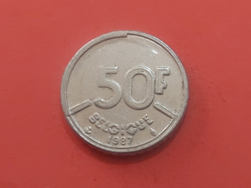 Belgija - 50 francs 1987 god