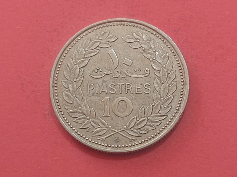 Liban - 10 piastres 1969 god