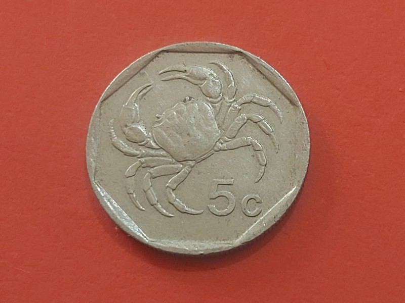 Malta - 5 cent 1995 god