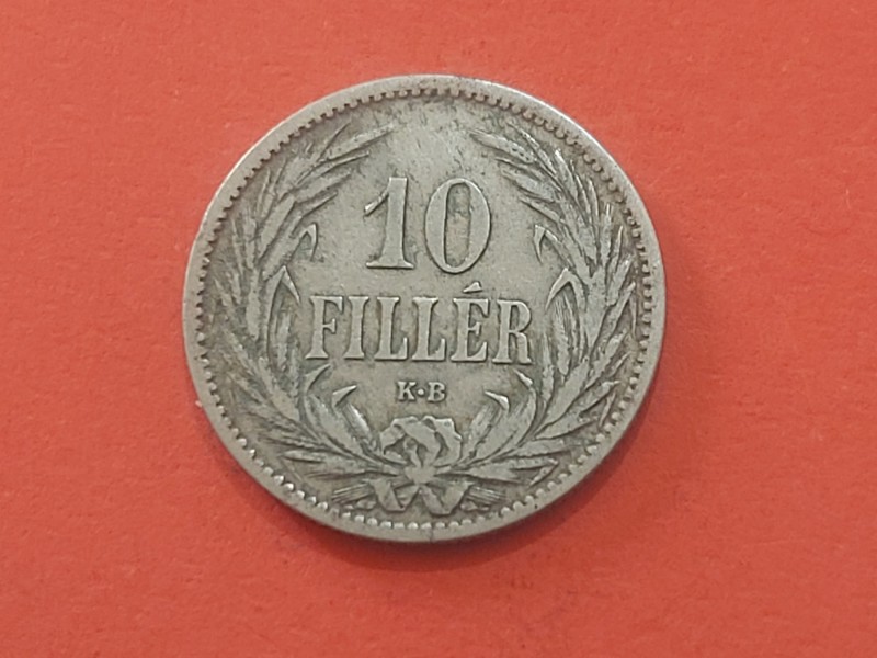 Mađarska - 10 filler 1895 god