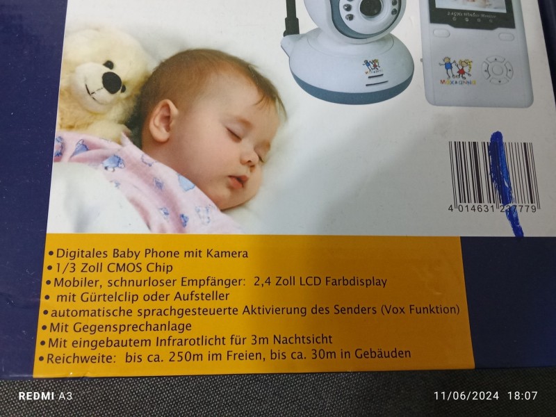 BEBI KAMERA SA MONITOROM