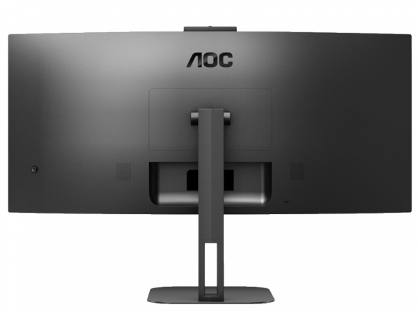 Monitor AOC CU34V5CW/BK 34''/VA,zakrivljen,21:9/3440x1440/100Hz/1ms MPRT/HDMI,DP,USB/visina/kamera