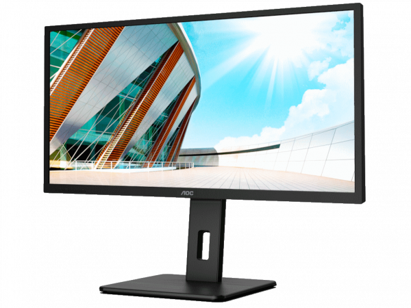 Monitor AOC Q32P2 31,5''/IPS/2560x1440/75Hz/4ms GtG/HDMIx2,DP,USB/Pivot,visina/zvučnici/VESA/crna