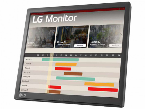 Monitor LG 17BR30T-B 17''/TN,Touch,5:4/1280x1024/75Hz/5ms GtG/VGA,USB/VESA/crna