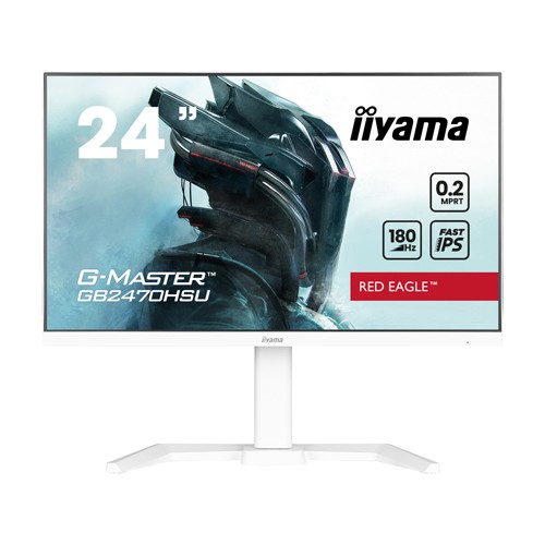 Iiyama 23.8″ FHD 180Hz Fast IPS Red Eagle Gaming monitor | GB2470HSU-W6