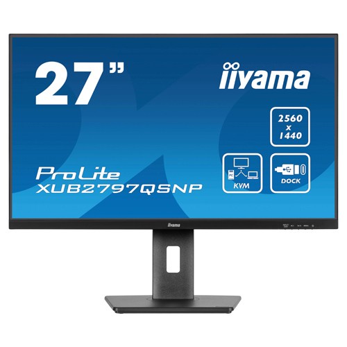 Iiyama 27″ ProLite QHD IPS 100Hz Monitor XUB2797QSNP-B1