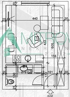 Stan na prodaju, 25m2, 45.310€