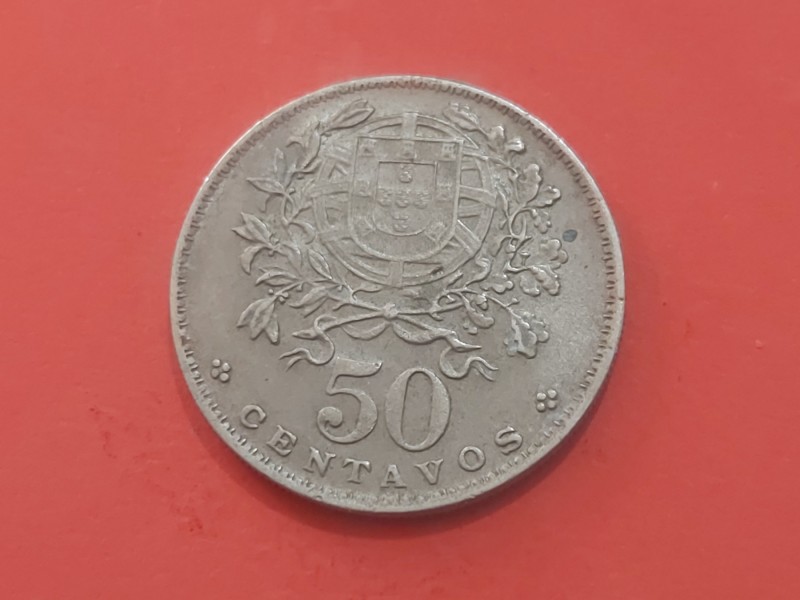 Portugal - 50 centavos 1968 god