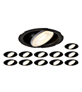 Univerzalni DOWNLIGHT PHASE IP20 38° 12x set bez pokrova
Svetiljka