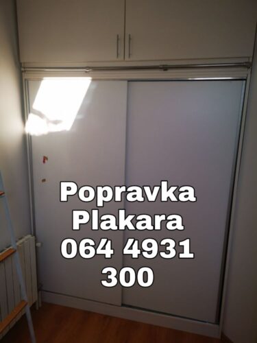 Popravka plakara i kliznih vrata