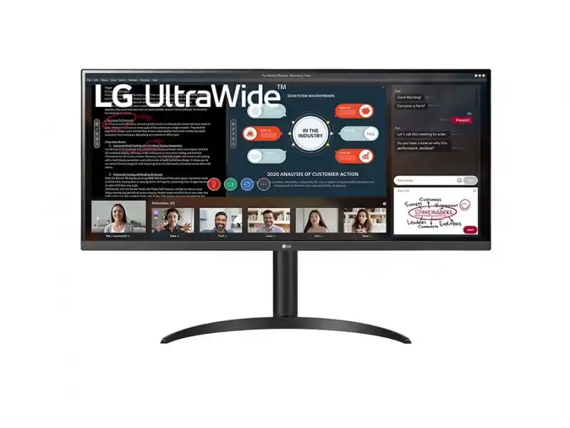 MONITOR 34 LG 34WP550-B 2560×1440/QHD IPS/21:9/75HZ/5MS/HDMI