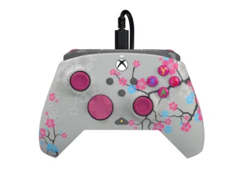 PDP XBOX WIRED CONTROLLER REMATCH – BLOSSOM GLOW IN THE DARK