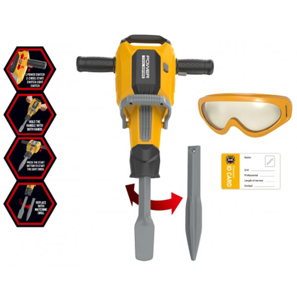 Set alata bušilica za asfalt Power Tools B/O T024