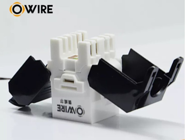 MODUL RJ45 OWIRE CAT6 NEOKLOPLJENI/SPAJA SE BEZ ALATA