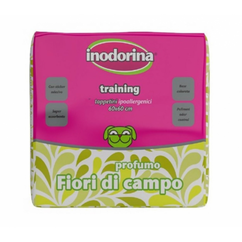 Inodorina Training pads Flower parfume pelene za pse 60x60 10 kom