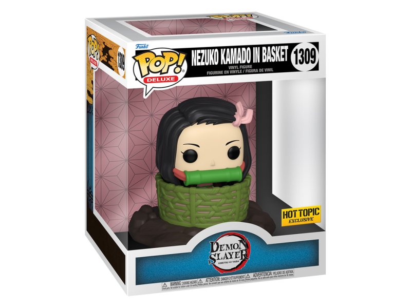 FUNKO POP! DELUXE: DEMON SLAYER NEZUKO IN BASKET