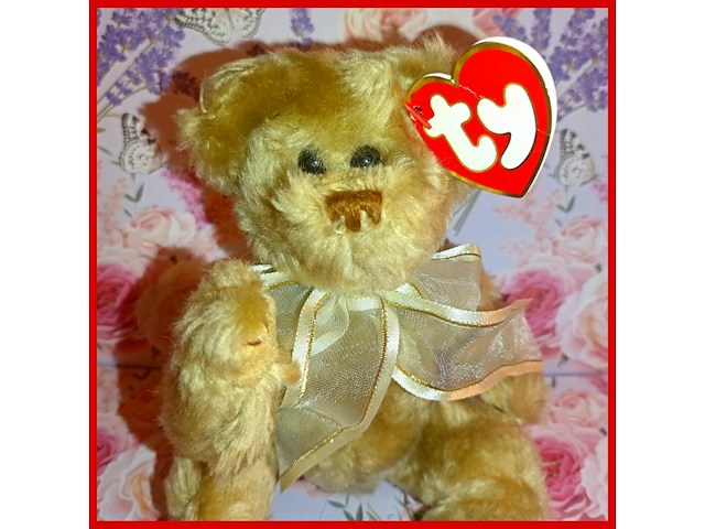 1993 Ty Beverly The Bear ✿✿✿