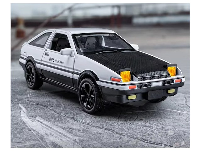 1:36 Initial D Toyota AE86 Sprinter Trueno