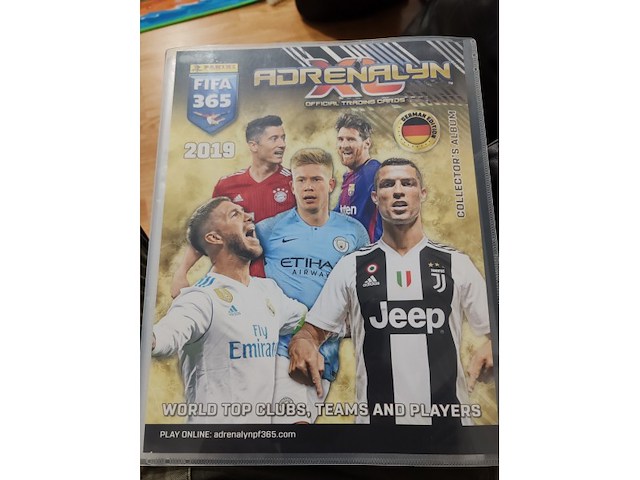 Fifa 365 adrenalyn xl binder + kartice