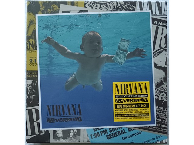 NIRVANA - Box Nevermind  3Oth Anniversary (Novo !!!)