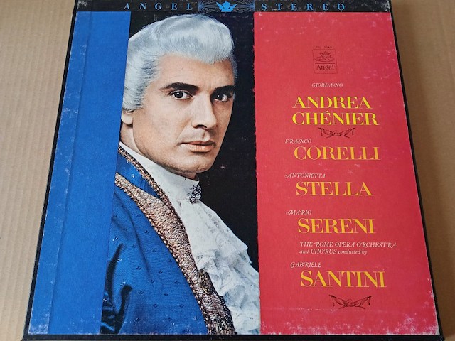 Giordano - Andrea Chenier, Box Set, 3LP, Mint