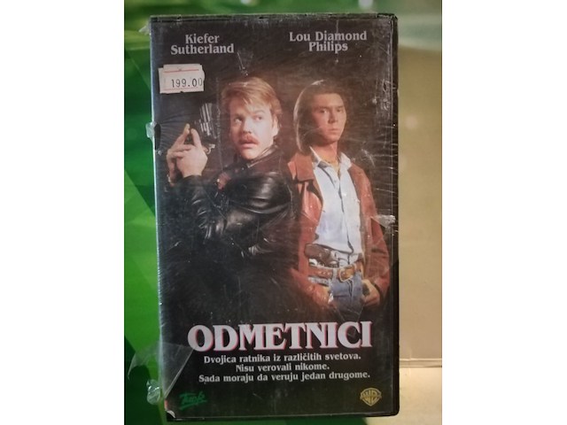 Odmetnici - Kiefer Sutherland / VHS / NOVO / u Celofanu