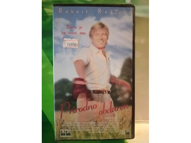 Prirodno Obdaren - Robert Redford /VHS/NOVO/u Celo