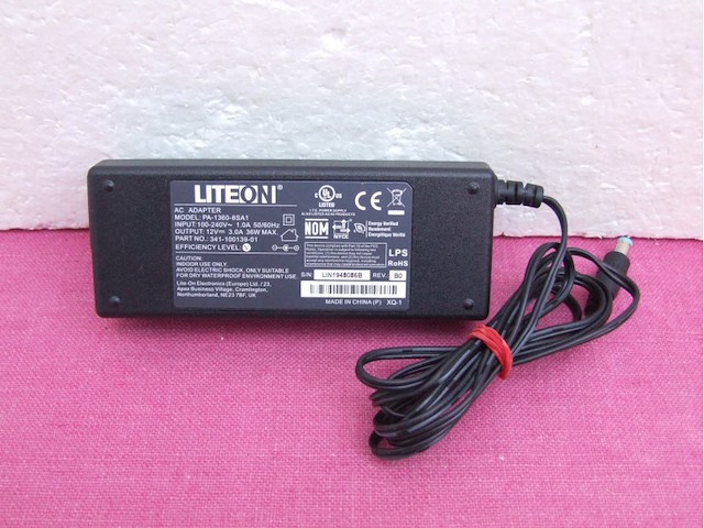 LiteOn adapter 12V 3A ORIGINAL za monitore + GARANCIJA!