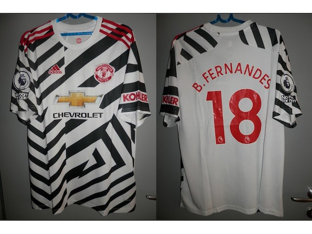 Manchester United dres 2020-21 Bruno Fernandes 18