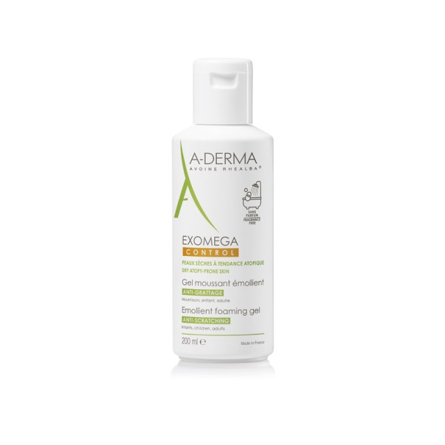 ADERMA EXOMEGA CONTROL PENUŠAVI GEL 200ML