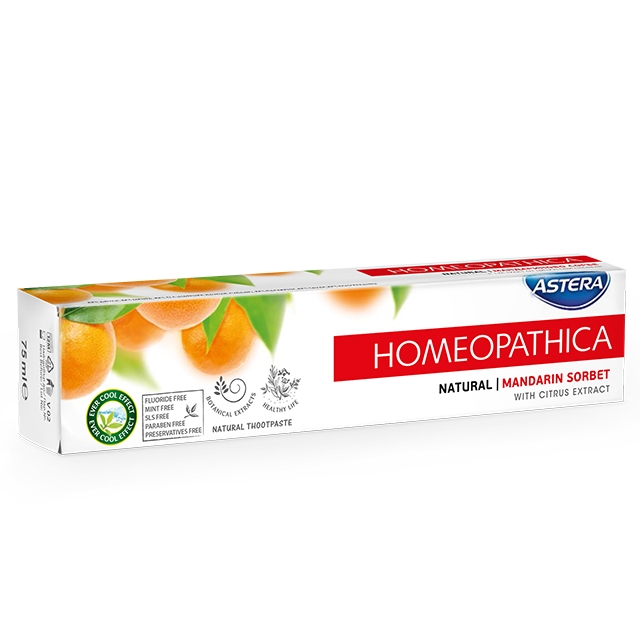 ASTERA HOMEOPATHICA NATURAL PASTA ZA ZUBE 75ML