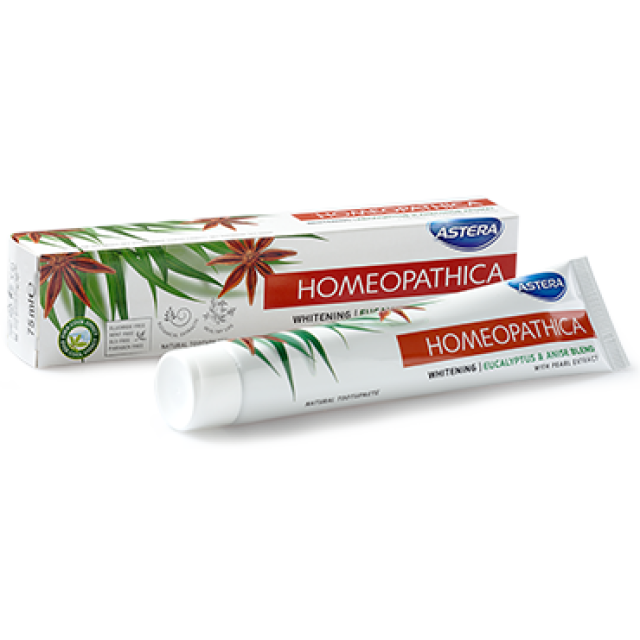 ASTERA HOMEOPATHICA WHITENING PASTA ZA ZUBE 75ML