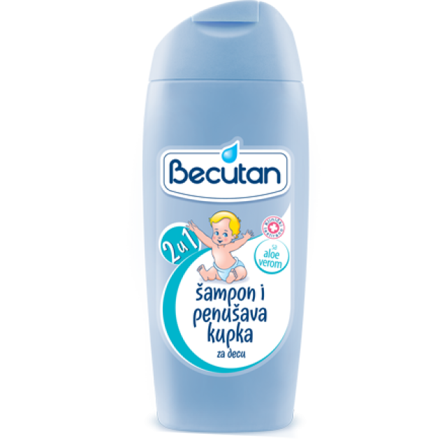 BECUTAN ŠAMPON I PENUŠAVA KUPKA 2 U 1 200ML