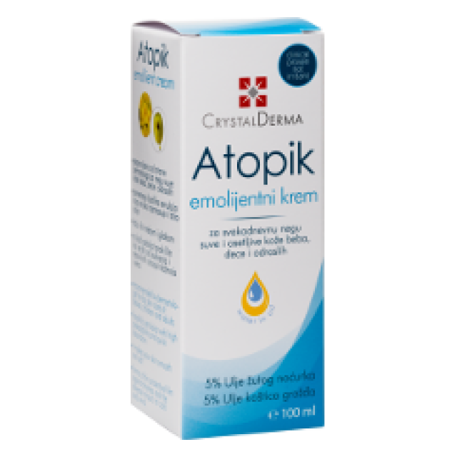 CRYSTAL DERMA ATOPIK EMOLIJENTNI KREM 100ML