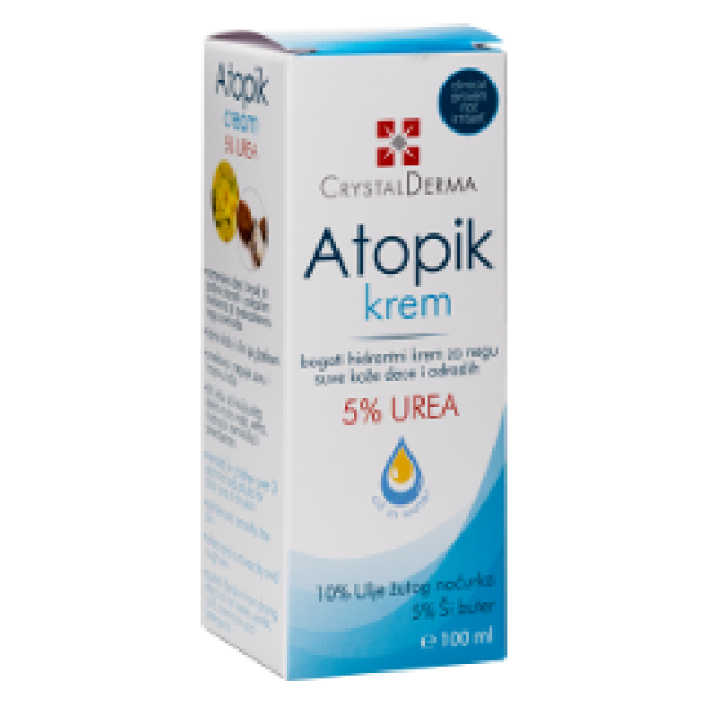 CRYSTAL DERMA ATOPIK KREM 5% UREE 100ML