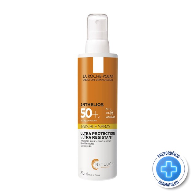 LA ROCHE-POSAY ANTHELIOS INVISIBLE SPRAY SPF50+ 200ML