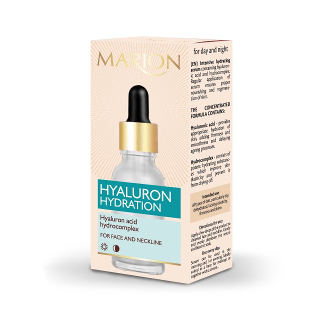 MARION HYALURON HYDRATION SERUM ZA LICE I VRAT 20ML