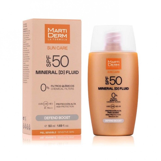 MARTIDERM SUN CARE MINERAL FLUID SPF50 50ML