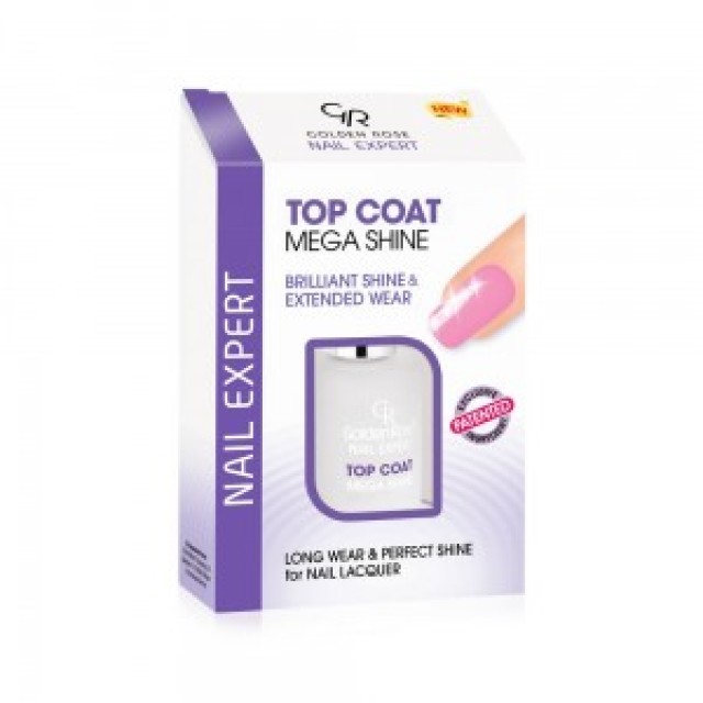 NAIL EXPERT TOP COAT MEGA SHINE