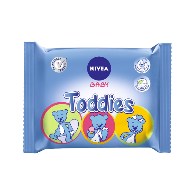 NIVEA BABY TODDIES VLAŽNE MARAMICE A60