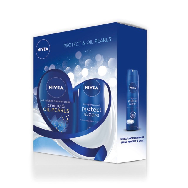 NIVEA PROTECT & OIL PEARLS SET