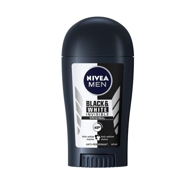 NIVEA STIK FOR MEN B&W 82247 40ML