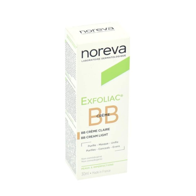 NOREVA EXFOLIAC BB KREMA BEŽ 30ML