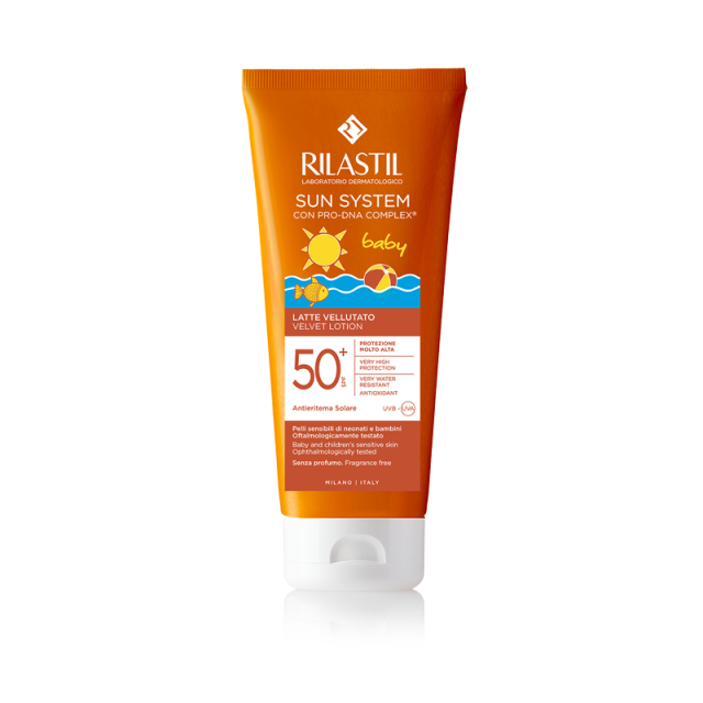 RILASTIL SUN SYSTEM BABY VELVET LOSION SPF50+ 200ML 9605