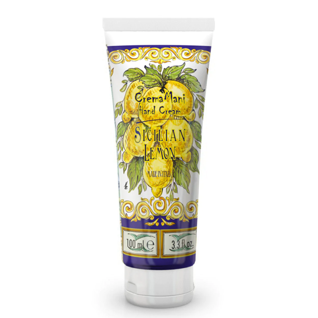 RUDY MAIOLICHE HAND CREAM 100ML SICILIAN LEMON