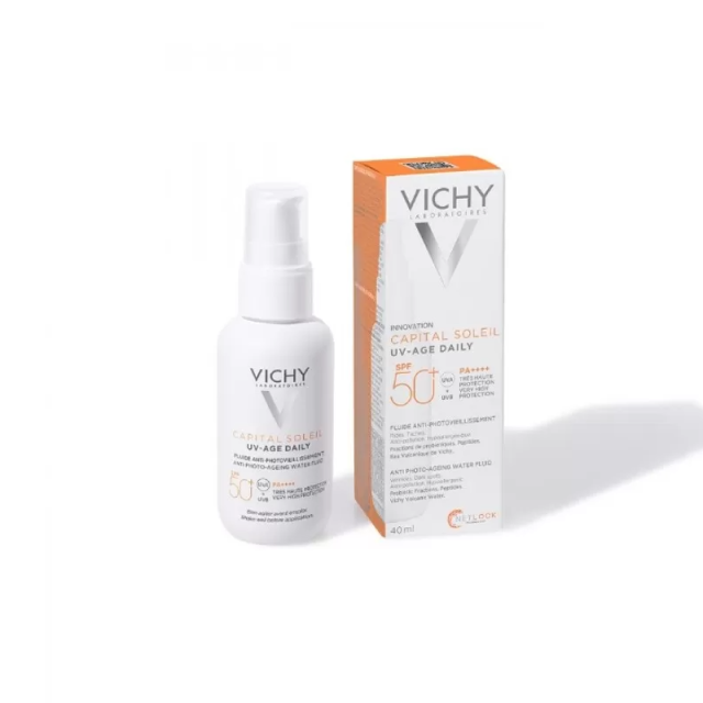 VICHY CAPITAL SOLEIL UV-AGE DAILY FLUID SPF 50+ 40ML