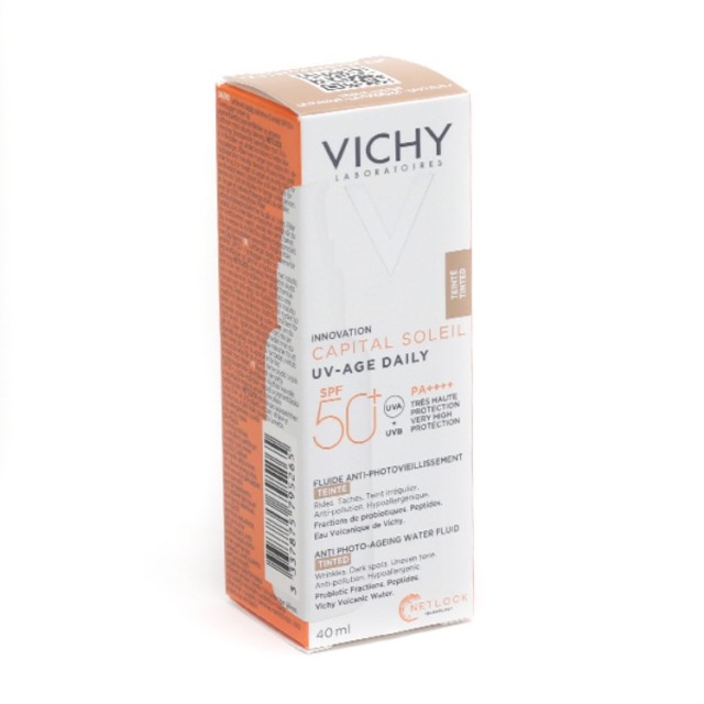 VICHY CAPITAL SOLEIL UV-AGE DAILY TONIRANI FLUID SPF50+ 40ML