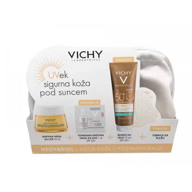 VICHY SUMMER PROMO NEOVADIOL SET - NEGA KOŽE U POSTMENOPAUZI