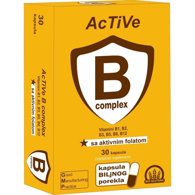 ACTIVE B COMPLEX FOLAT A30