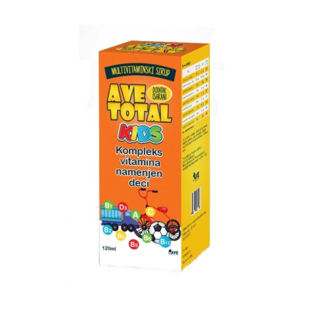 AVE TOTAL KIDS SIRUP 120ML